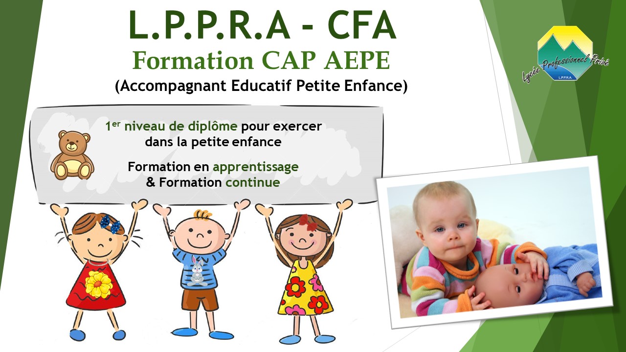 Nouvelle rentrée pour le CAP AEPE au CFA du LPPRA